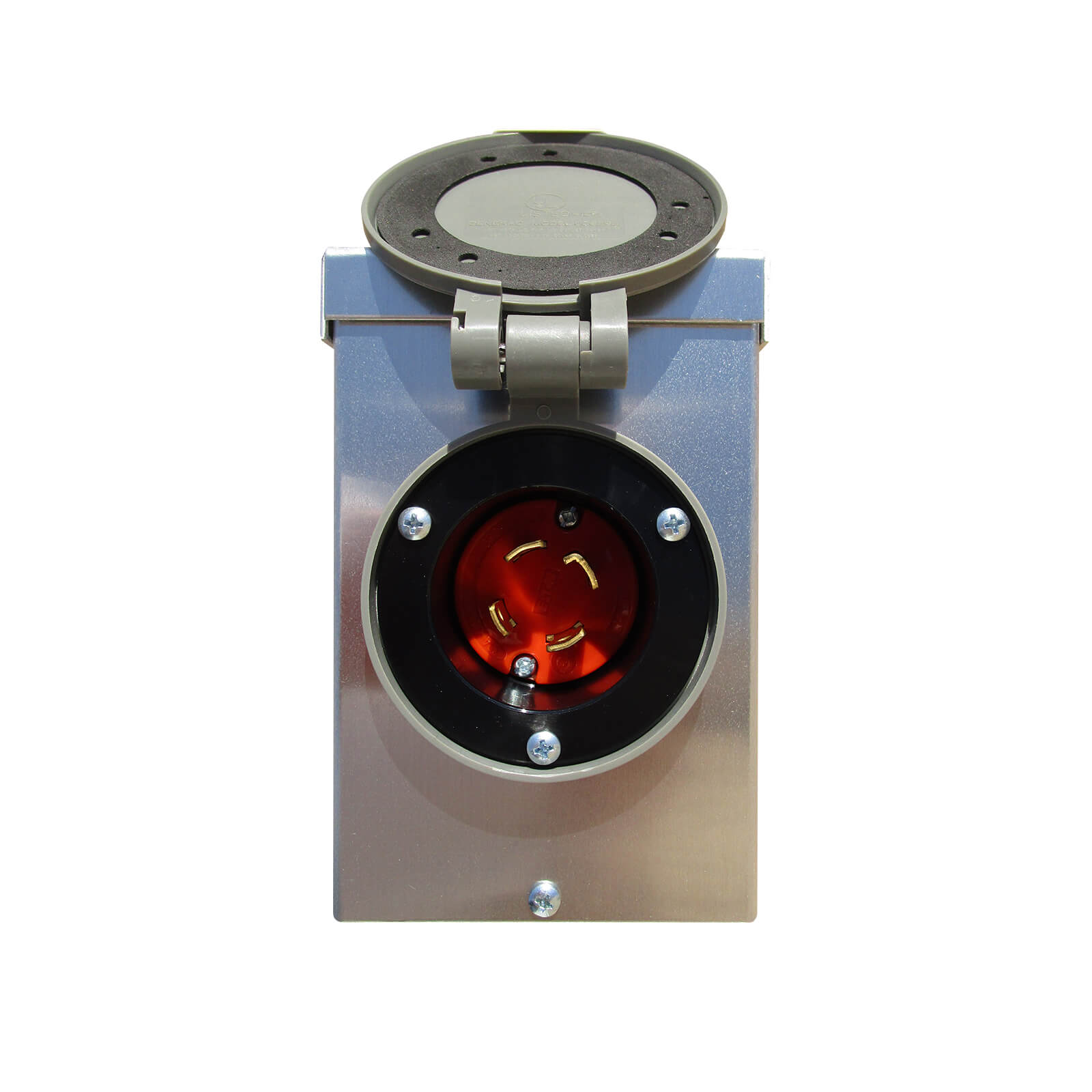 Power Inlet 30 Amp Twist Lock Nema 3R L14-30 | GenInterlock