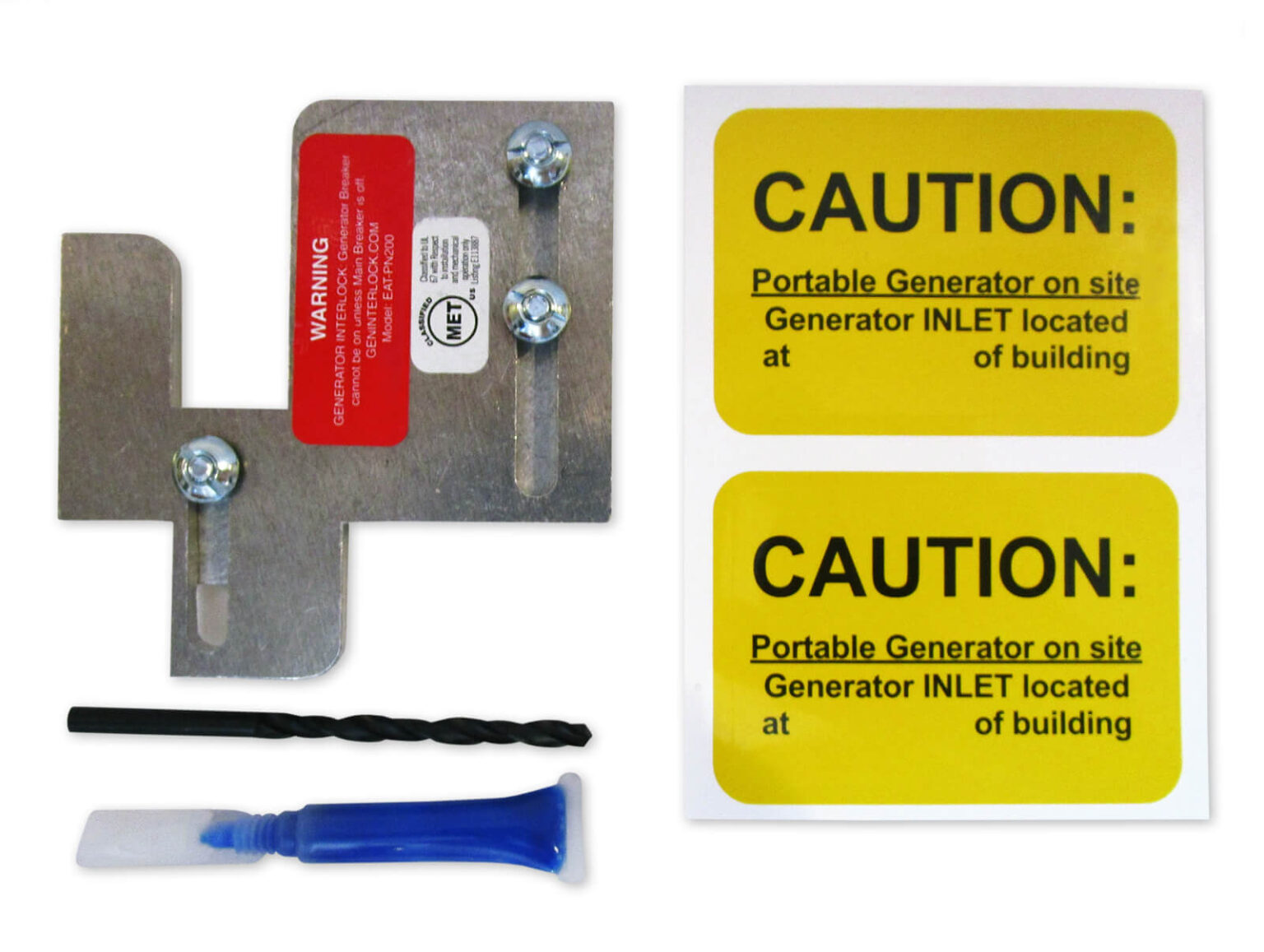 Generator interlock kit Cutler Hammer / Eaton / Challenger 150 and 200 ...