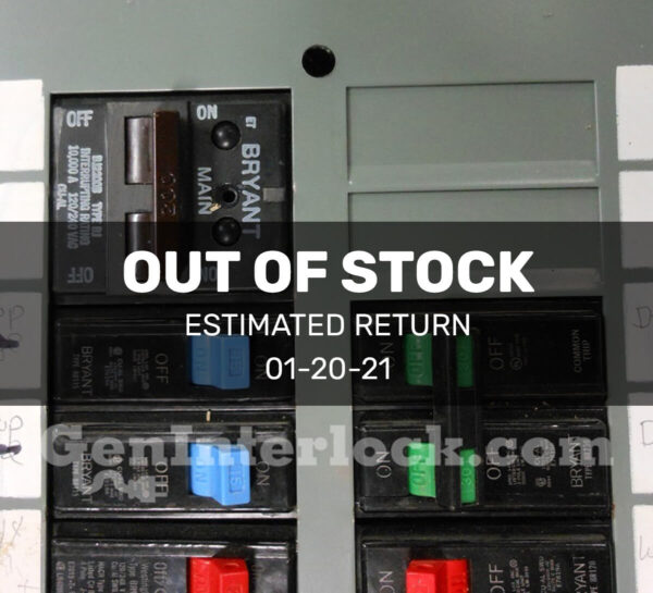 Generator Interlock Kit Bryant 150 and 200 | GenInterlock