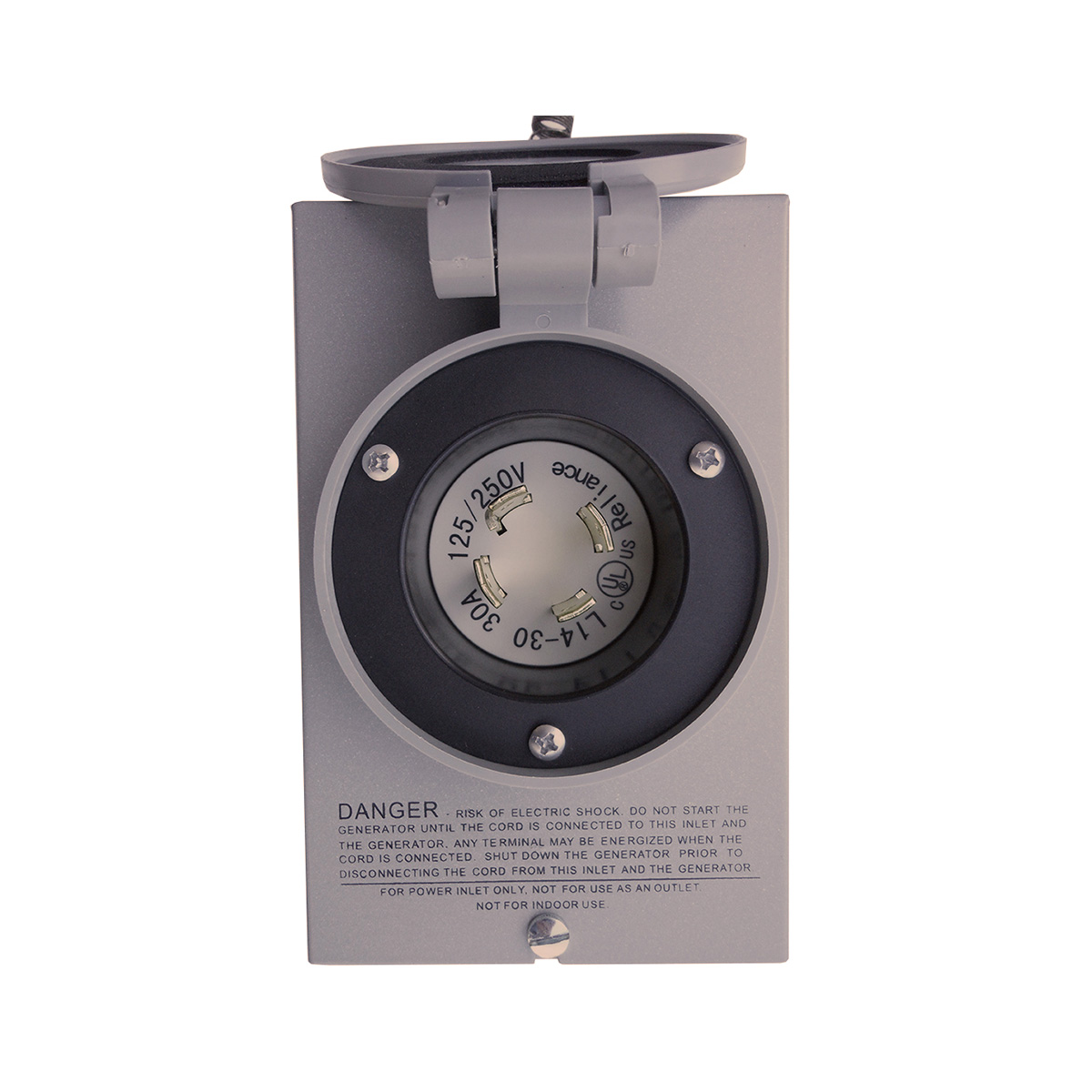 Power Inlet 30 Amp Twist Lock Nema 3R | GenInterlock